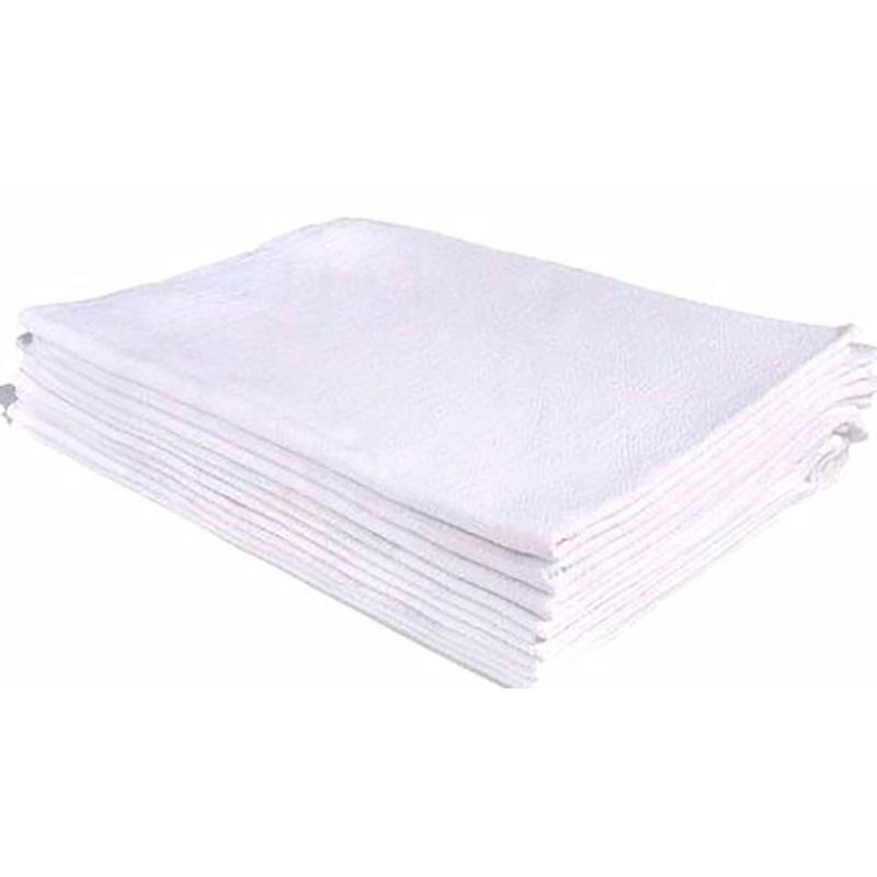 Kit 10 Panos de Prato Branco Liso Bainha 65 X 42 Cm Atacado - VENDEU ...