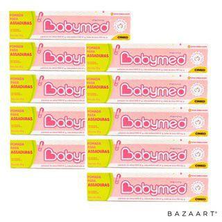 Kit 10 Pomadas Babymed Menina 45g Pomada Para Prevenir e Tratar ...