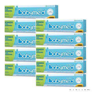 Kit 10 Pomadas Babymed Menino 45g Pomada Para Prevenir e Tratar ...