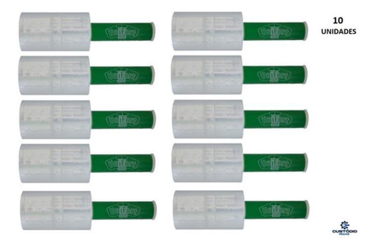 Kit 10 Rolos Filme Multiuso Stretch Rolo Fácil 10Cm X 120M - Unifort ...