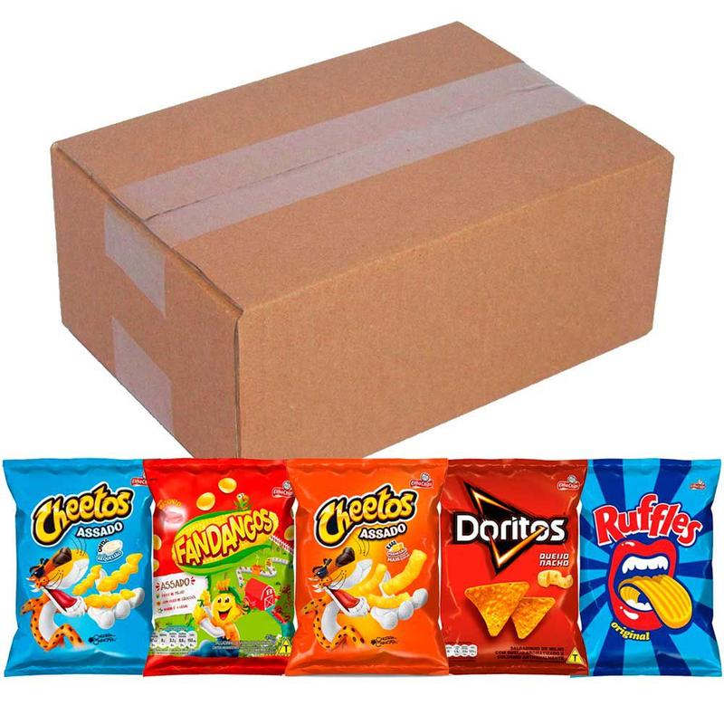 Kit 10 Salgadinhos Sortidos Elma Chips - Chips - Magazine Luiza