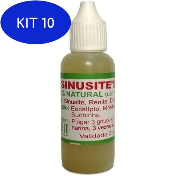 Kit 10 Sinusite 100% Natural Uso Nasal - Fitoterápicos - Magazine Luiza