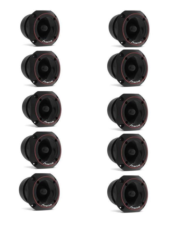 Kit 10 Super Tweeter Premium RT335 100 Rms 8Ohms Premium - Tweeter ...