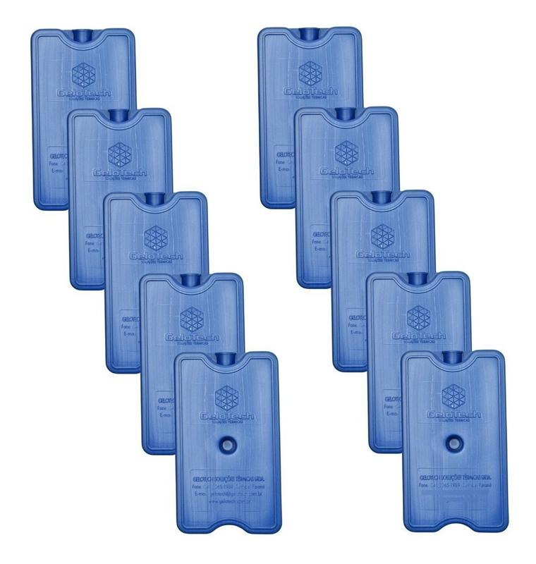 Kit 10 Un Gelo Rígido Reutilizável 1000ml - Gelotech - Gelo ...