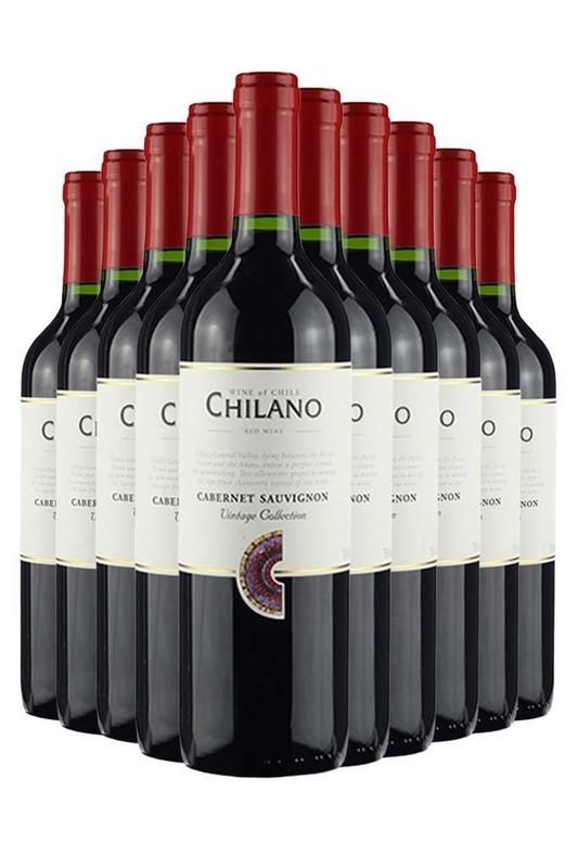 Kit 10 Vinhos Chilano Cabernet Sauvignon 750ml - Vinho - Magazine Luiza