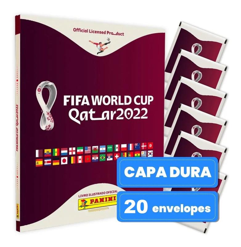 KIT / 100 ou 200 ou 300 FIGURINHAS DA COPA DO MUNDO 2022 ORIGINAL ...