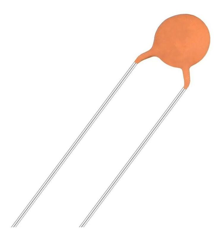 Kit 100x capacitor disco ceramico 68pf / 50v - ROYAL - Capacitor ...
