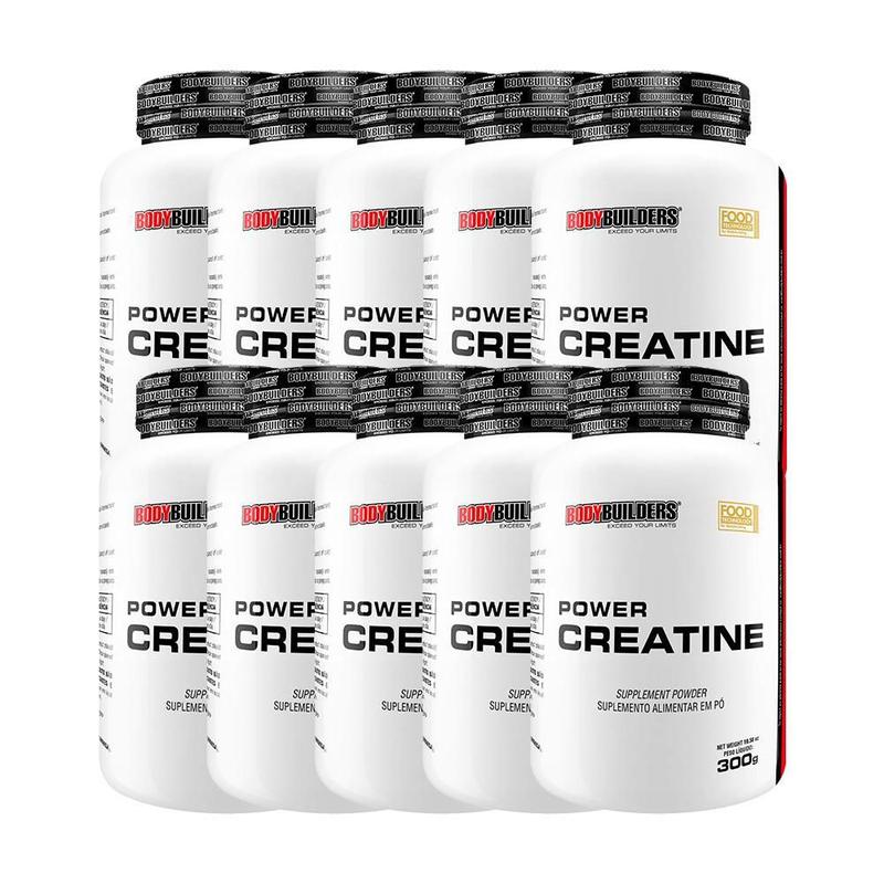 Kit - 10X Power Creatina 300G - Bodybuilders - Kit de Suplementos ...