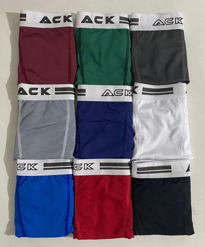 Kit 12 cuecas boxer adulto masculina cueca box adulto microfibra ack ...