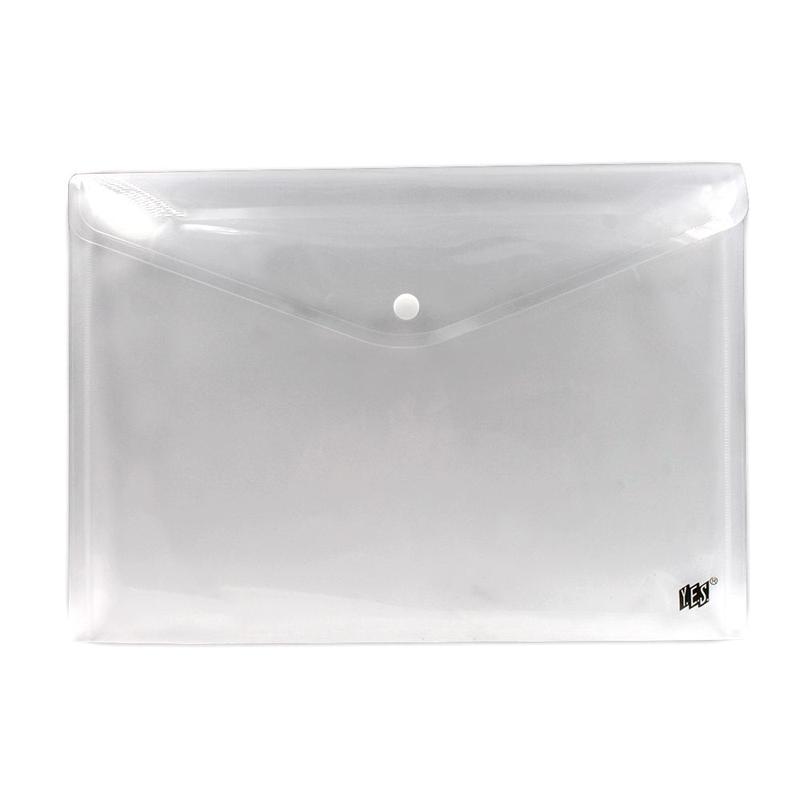 Kit 12 Pastas Envelope com Botão Ofício/A4 Yes Transparente - Pastas ...