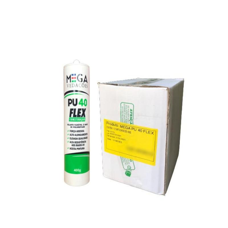 Kit 12unid. PU 40 Flex Branco - MEGA VEDAÇÕES - Palha de Aço - Magazine ...