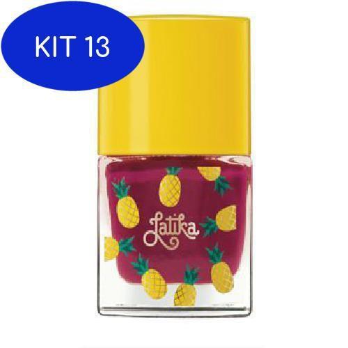 Kit 13 Esmalte Latika Coleção Pina - Amora 9ml - Esmalte - Magazine Luiza