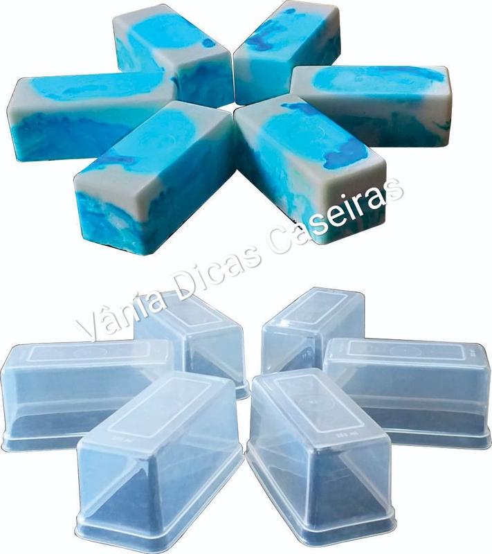 Kit 15 unid. Formas Sabão e Sabonete 250 ml - MVM - Forma para Sabonete ...