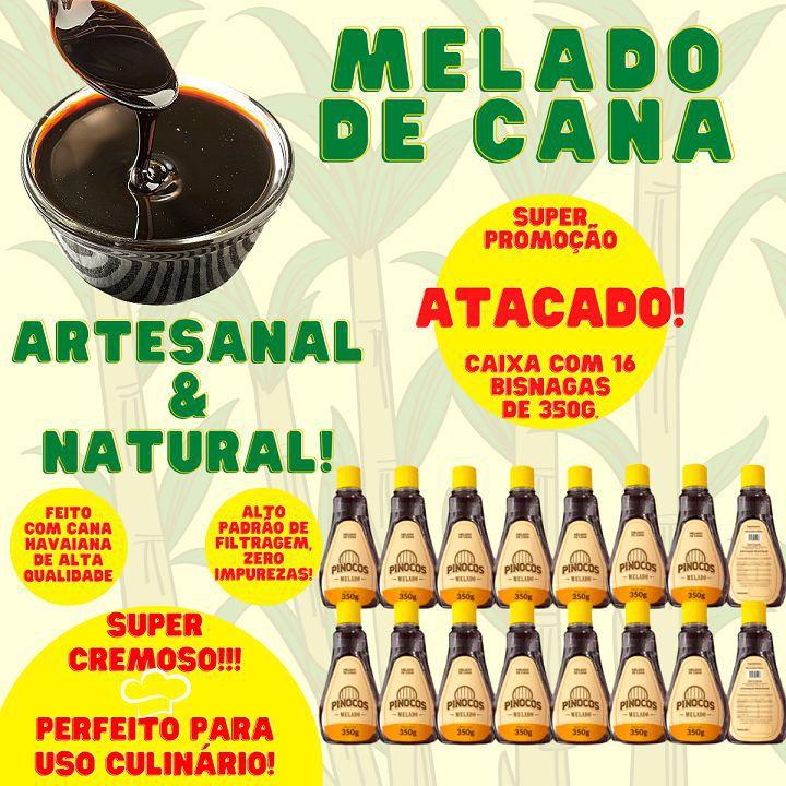 Kit 16 Melados de Cana Pinoco's Artesanal 350g. - PINOCO'S CANA ...