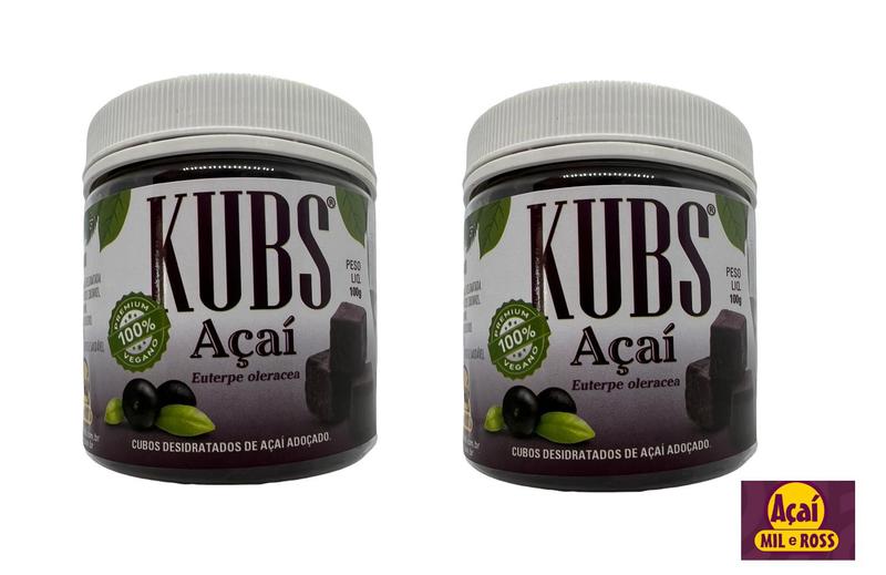 KIT 2 Açai KUBS - Açai Mill e Ross - Açaí em Pó - Magazine Luiza