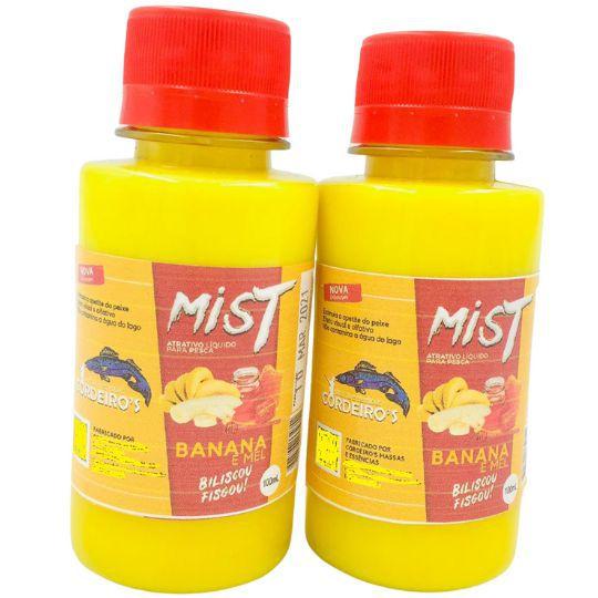 Kit 2 Atrativo Isca Pesca Essência Banana e Mel MIST Tambas - Cordeiro ...