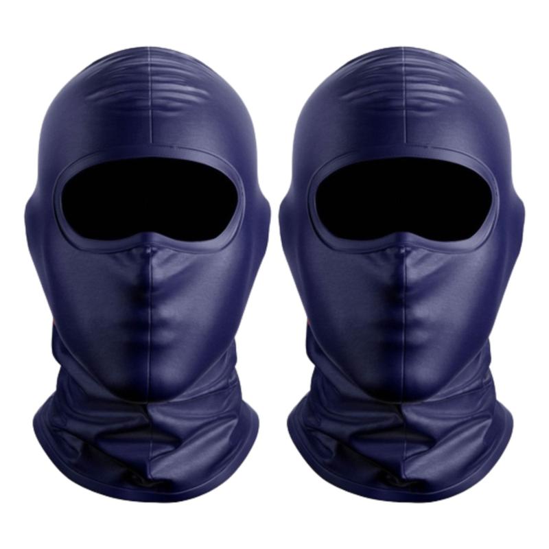 Kit 2 Balaclavas Touca Ninja Motoqueiro Anti Calor Proteção UV ...