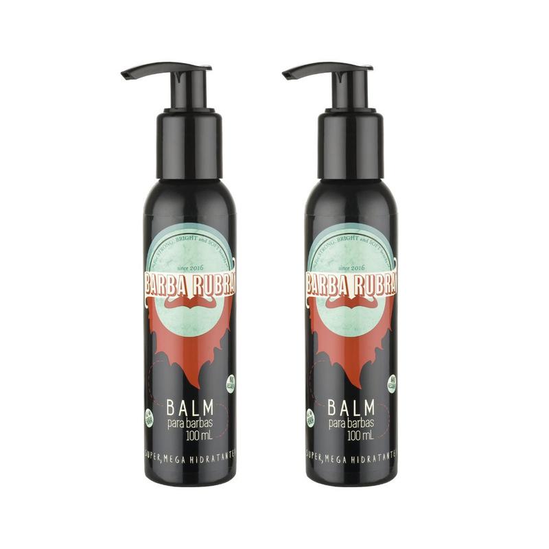 Kit 2 Balm de Barba 100ml - Barba Rubra - Balm para Barba - Magazine Luiza