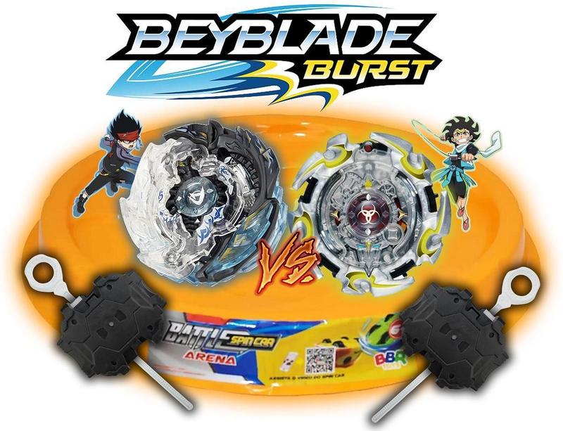Kit 2 Beyblade 2 Lançador + Arena Beystadium Beyblade Promo - Beyblade ...