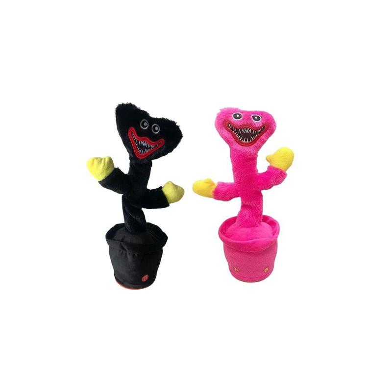 Kit 2 Bonecos P/ Crianças Huggy Wuggy Dança Toca Imita Fala - Monkeys ...