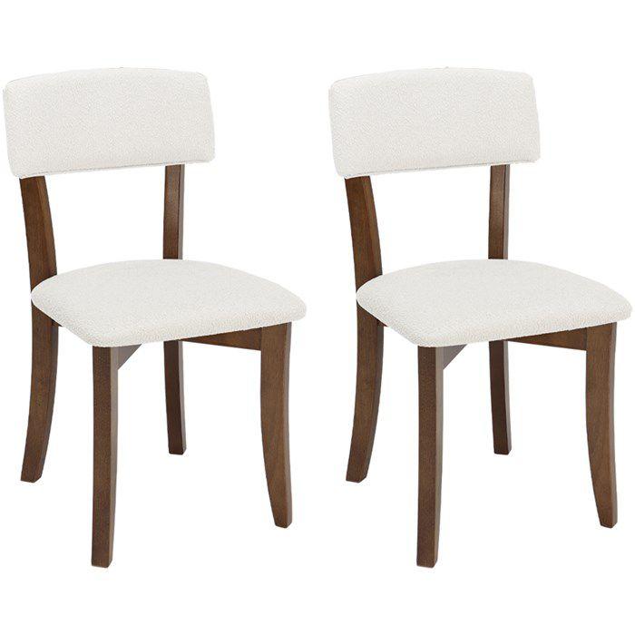 Kit 2 Cadeira Decorativa Estofada Porcelana Pes Madeira Pinhao Nacc ...