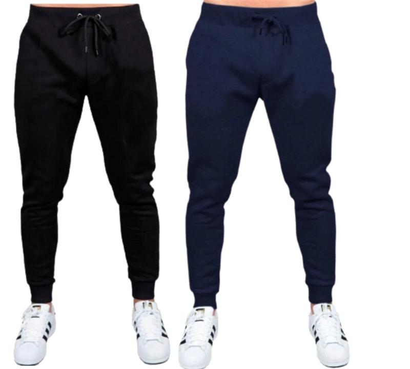 Kit 2 Calça Moleton Jogger Masculina Acadêmia - lgamn - Calças ...