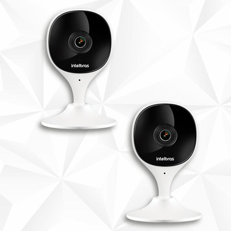Kit 2 Câmeras Wi-Fi Intelbras Imx Resolução Full HD 1080p - Câmera ...