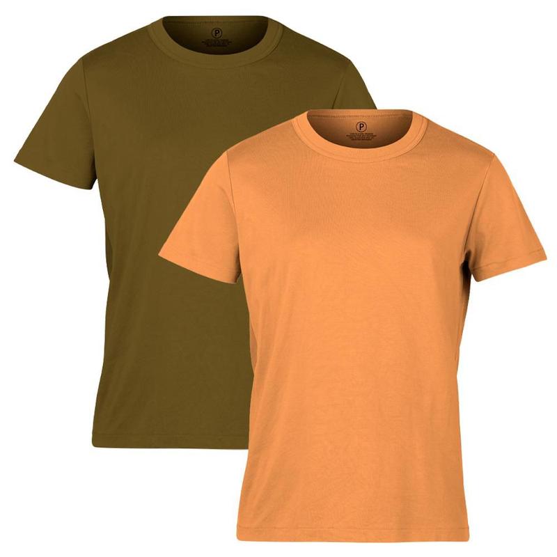 Kit 2 Camisetas Premium 100% Algodão 30.1 Malha Menegotti - MAGA Fit ...