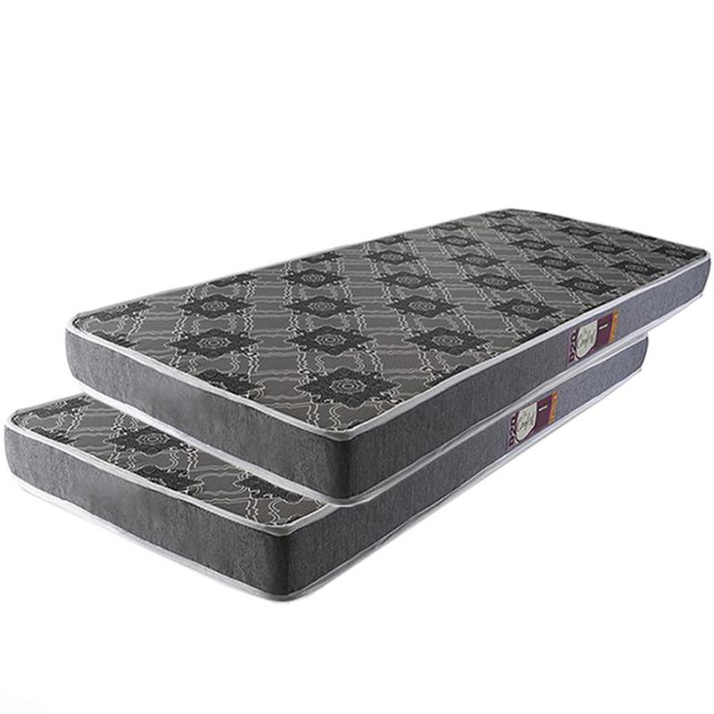 Kit 2 Colchões Solteiro Hellen Espuma D20 Revestimento Poliéster Pro ...