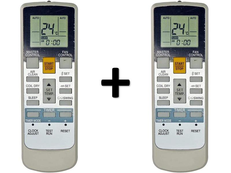 Kit 2 Controle Remoto Ar Condicionado Split Inverter Fujitsu ARRY3 ...