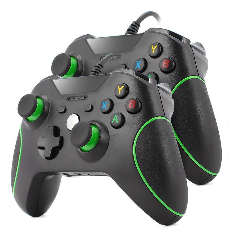 Kit 2 Controles Para Pc Notebook Vibração Com Fio - IMP - Outros Games ...