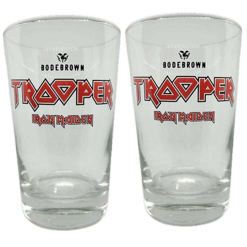 Kit 2 Copos Iron Maiden 350Ml Caldereta Bodebrown - Trooper Iron Maiden ...