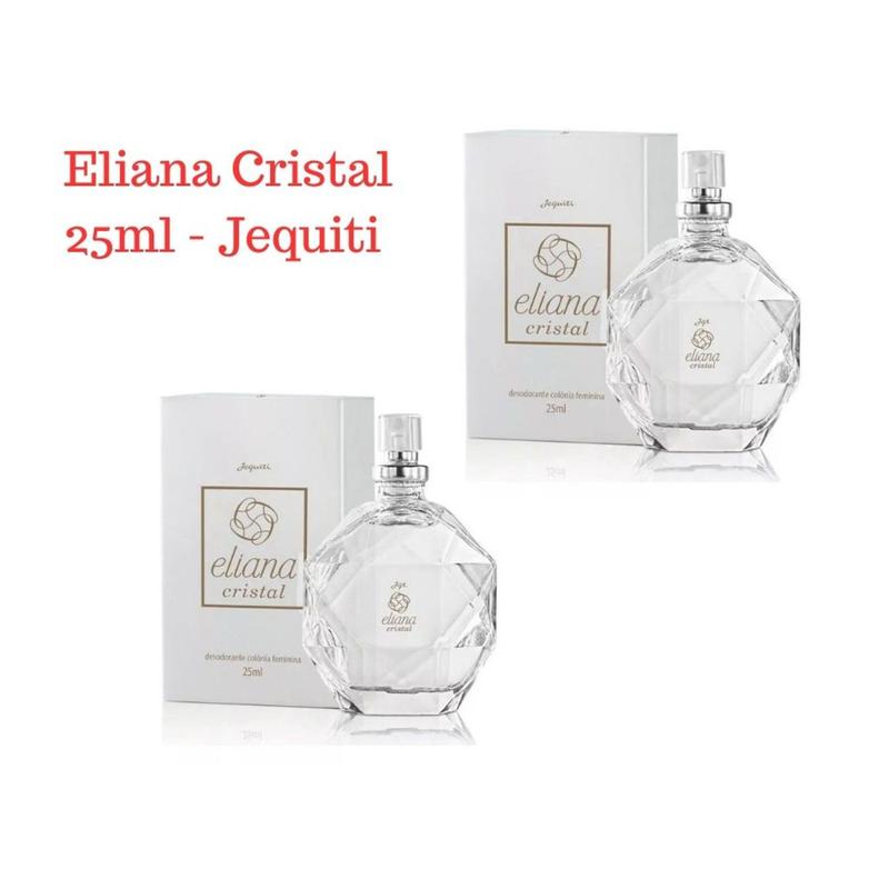 Kit 2 Eliana Cristal Desodorante Colônia Feminina 25ml - Kit de Perfume - Magazine Luiza