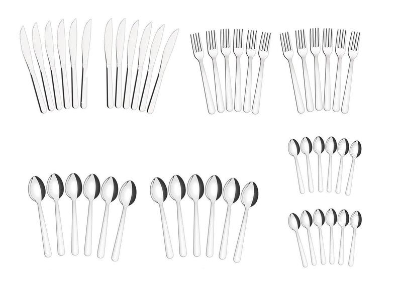 Kit 2 faqueiro aco inox 24 pecas malibu tramontina kit - Faqueiros ...