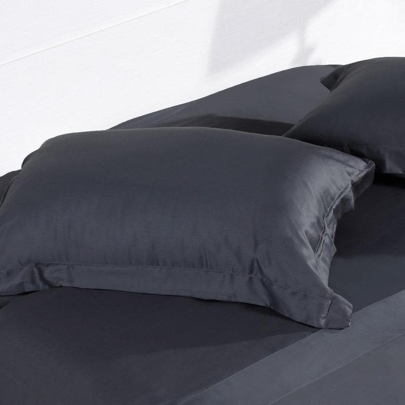 Kit 2 Fronhas 400 Fios 100% Algodão 50Cm X 70Cm Com Abas Toque Suave ...