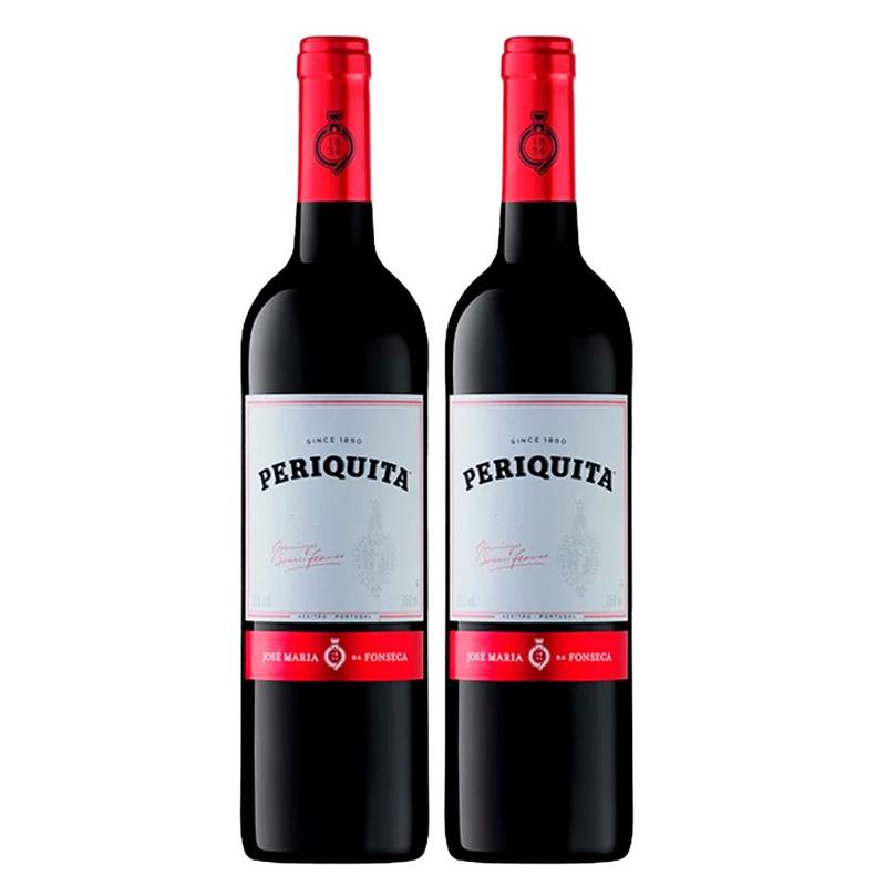 Kit 2 Garrafas Vinho Português Periquita Tinto 750ml - Vinho - Magazine ...