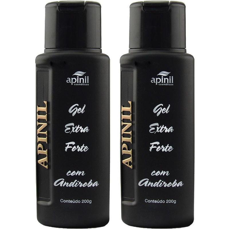 Kit 2 Gel Extra Forte Com Andiroba 200g Apinil - Cosméticos para ...