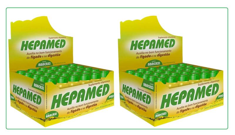 Kit 2 Hepamed Suplemento Digestivo 48 Flaconetes - Cimed ...