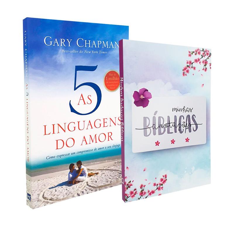 Kit 2 Livros As Cinco Linguagens do Amor - Gary Chapmam + Minhas ...