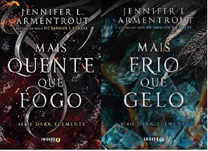 KIT 2 LIVROS Jennifer Armentrout Mais frio que gelo + Mais quente que ...