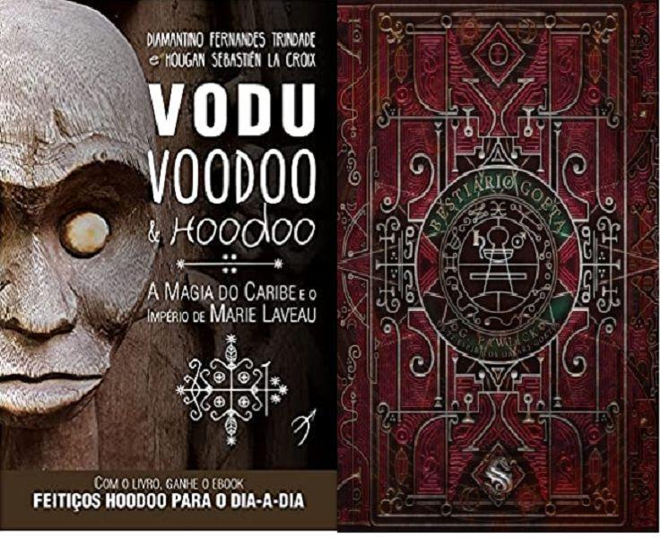 kit 2 livros Vodu Voodoo e Hoodoo A Magia do Caribe e o Império de Marie Laveau + Bestiário ...