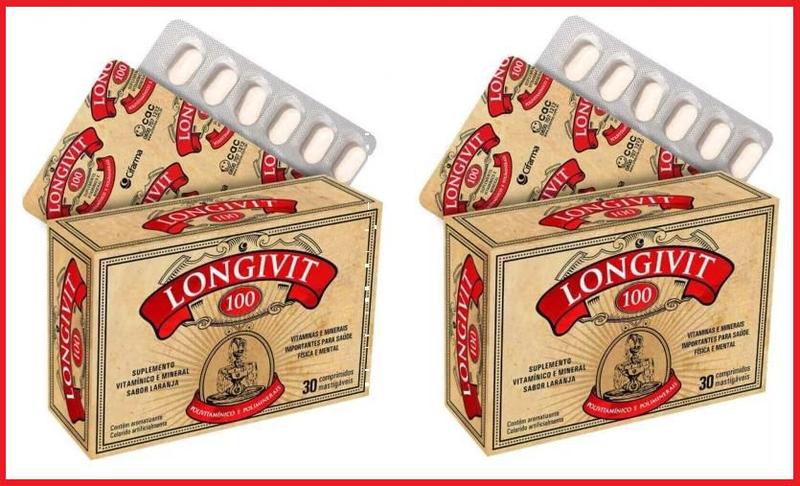 Kit 2 Longivit 100 Suplemento Polivitamínico 30Cps - Cifarma ...