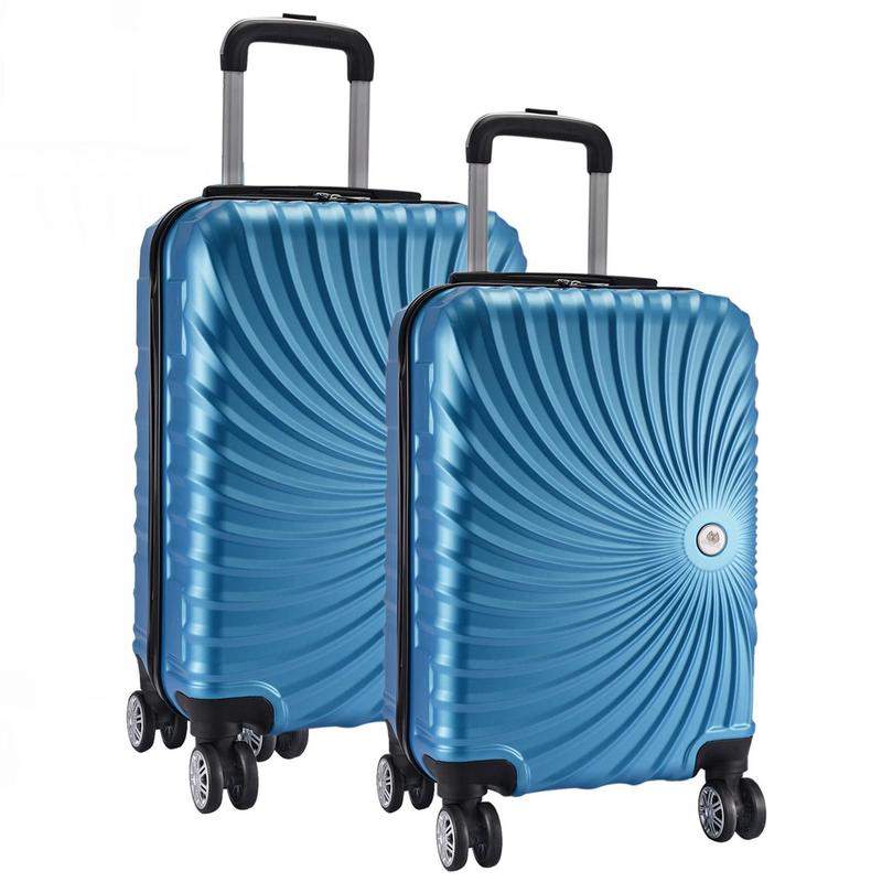 Kit 2 Mala de Viagem AS65 ABS Media e c/ rodas 360º - EAGLE - Conjunto ...