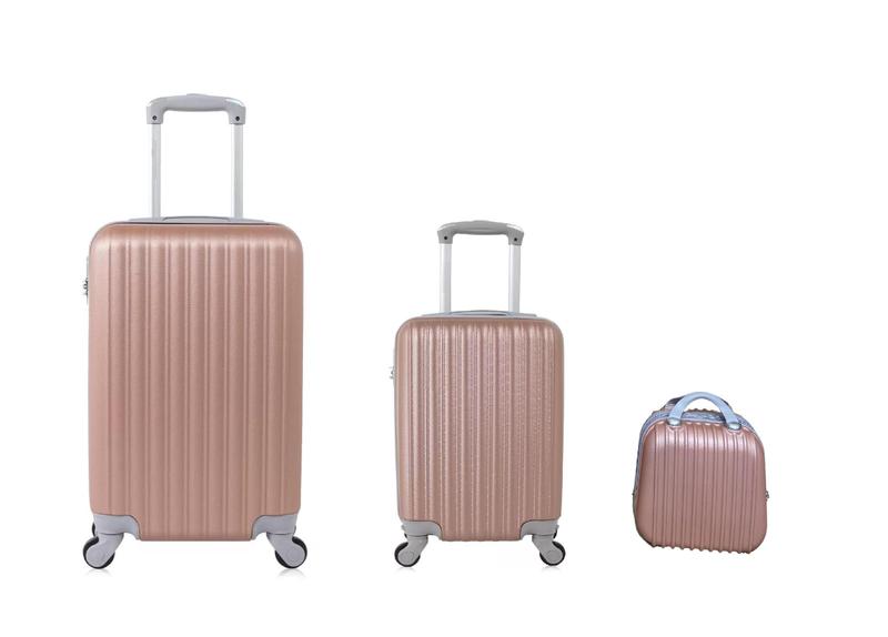 Kit 2 Malas De Viagem 10kg E 23kg + Frasqueira Rodinha 360 - BLACKLION ...