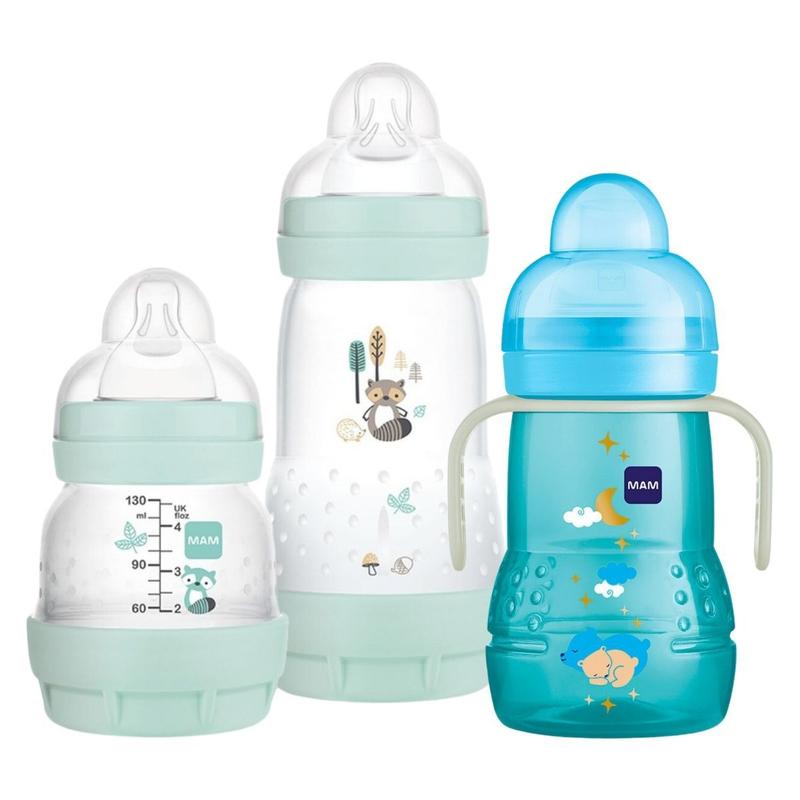 Kit 2 Mamadeiras Mam Easy Start Anticólica Starter Set 130ml 260ml e ...