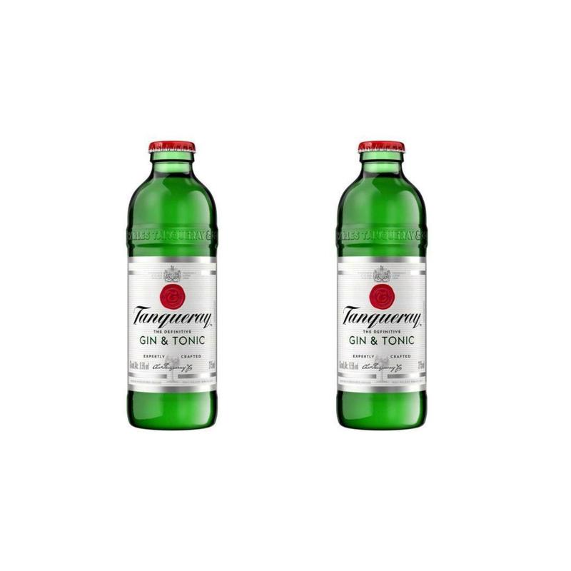 Kit 2 mini gin tanqueray & tonic 275ml - Drinks Prontos - Magazine Luiza