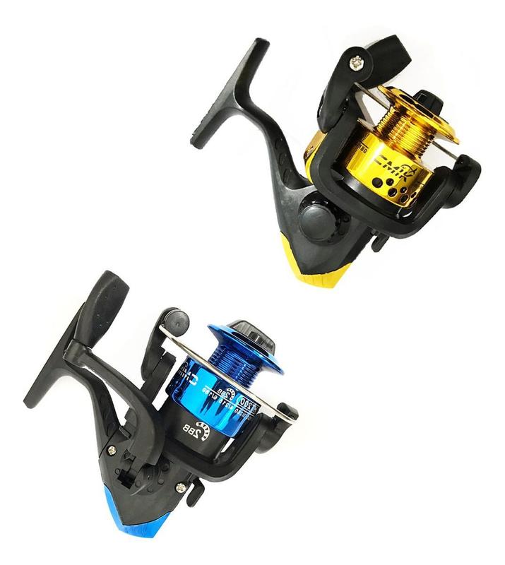 Kit 2 Molinete Pra Pesca 2 Rolamentos Ultra Light - CMiK - Molinete ...