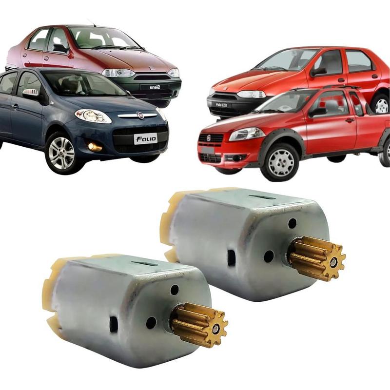 Kit 2 Motor Da Trava Elétrica Fechadura Palio Siena Strada - Micro ...