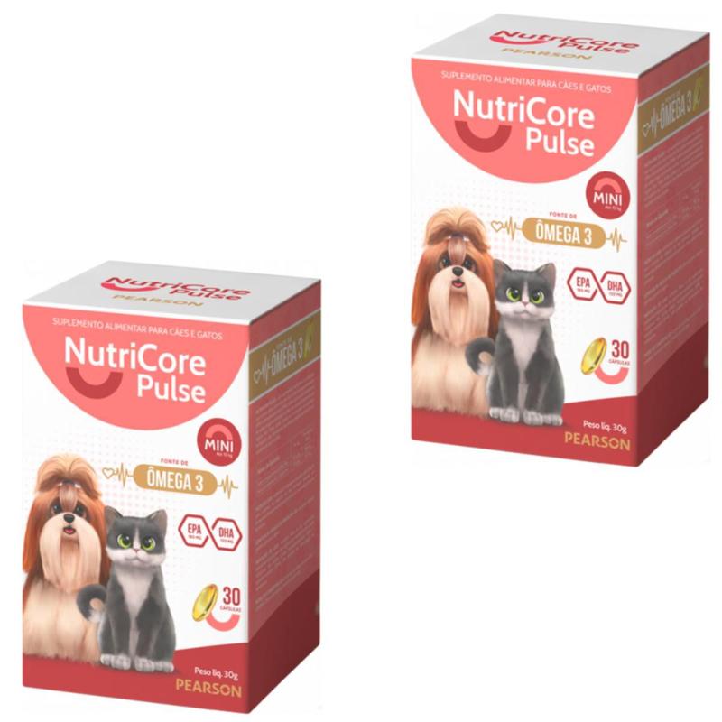 Kit 2 Nutricore Pulse Mini 30 Cáps Suplemento Alimentar - Pearson ...