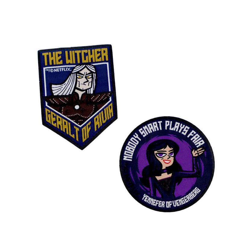 Kit 2 Patches The Witcher - PITICAS - Garrafa - Magazine Luiza
